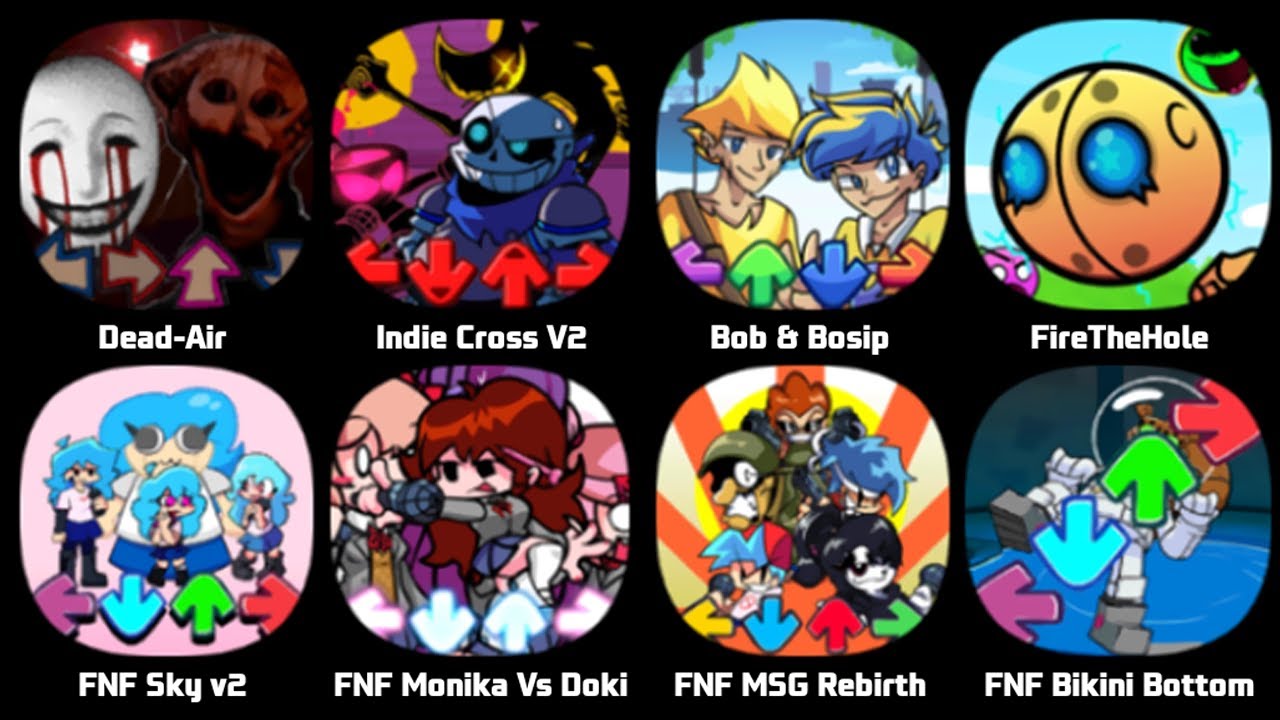FNF OneShot, No more souls to play with, FNF Static Madness, FNF Rocky ...