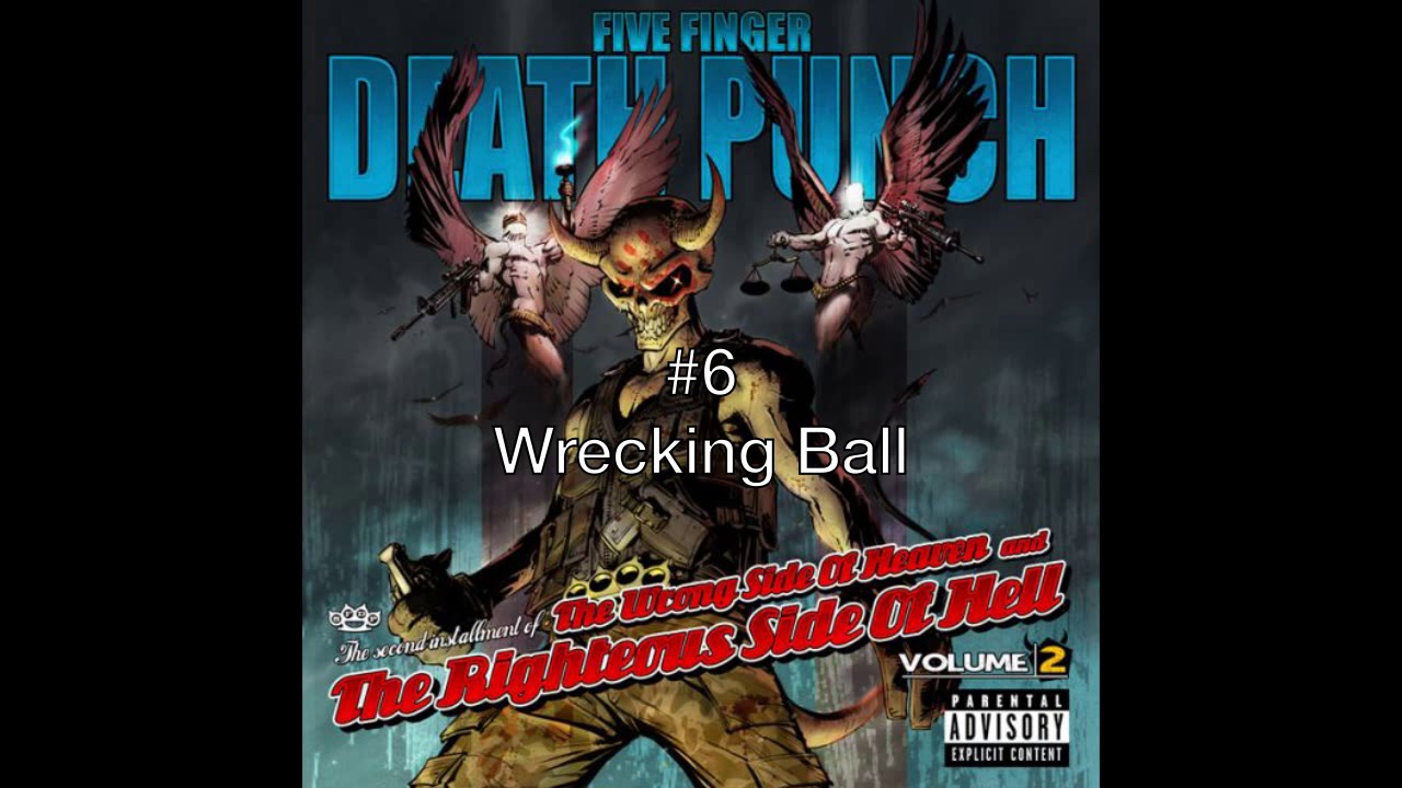 Top 10 Five Finger Death Punch Songs - YouTube