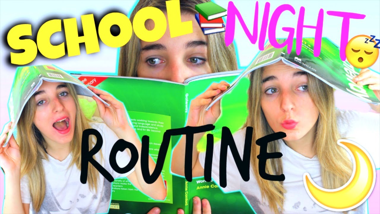 School Night Routine 2016-2017 ⎢Back to school routine - YouTube