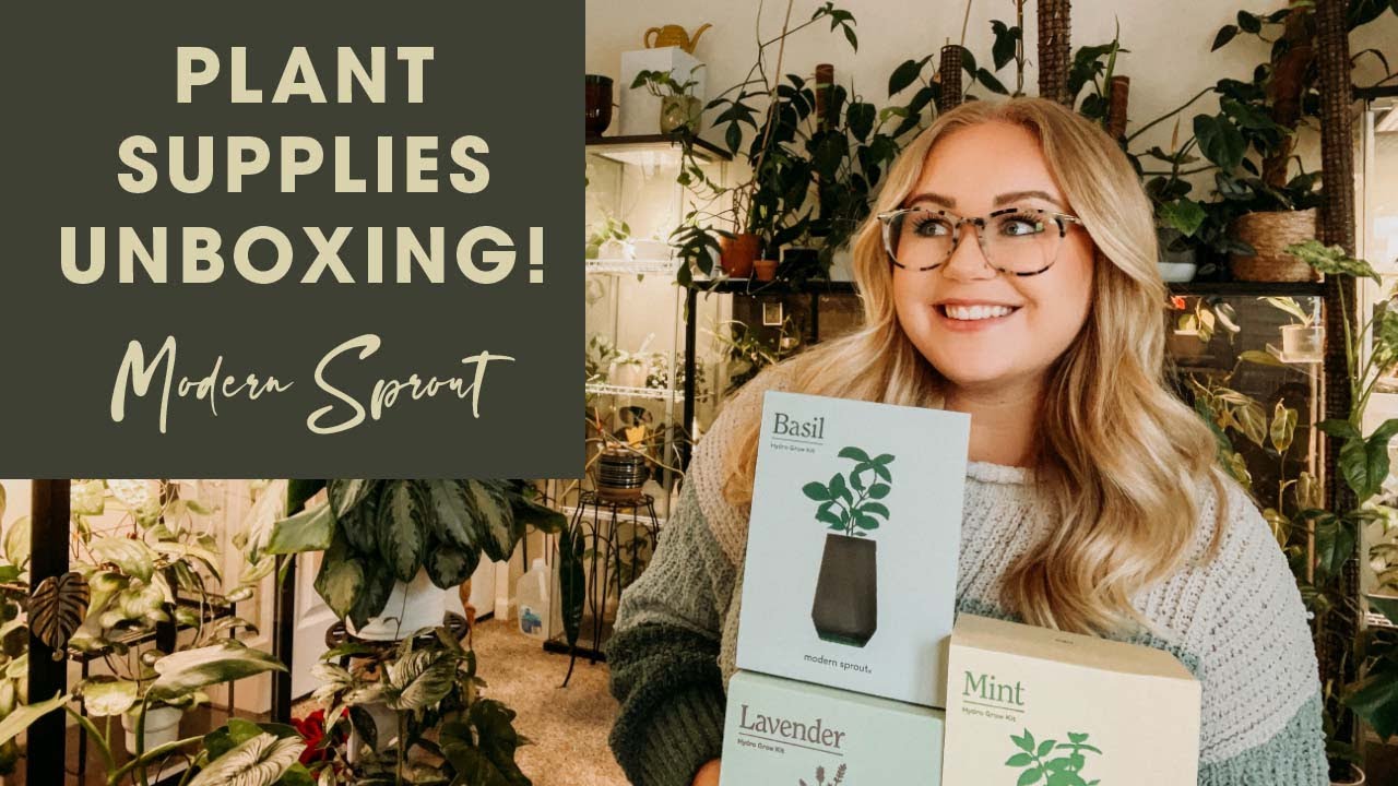 Modern Sprout Unboxing | Plant Supplies | Grow Kits and Grow Light ...