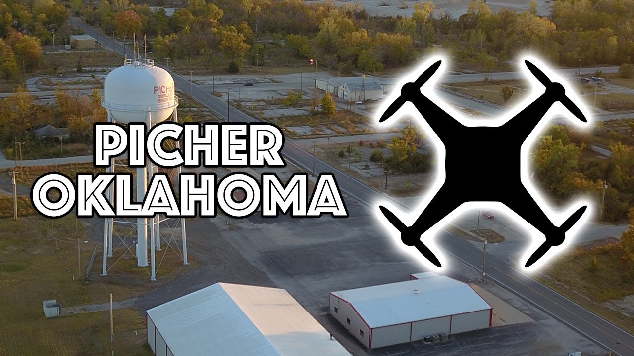 Picher, Oklahoma - Drone Flyover 4K - YouTube