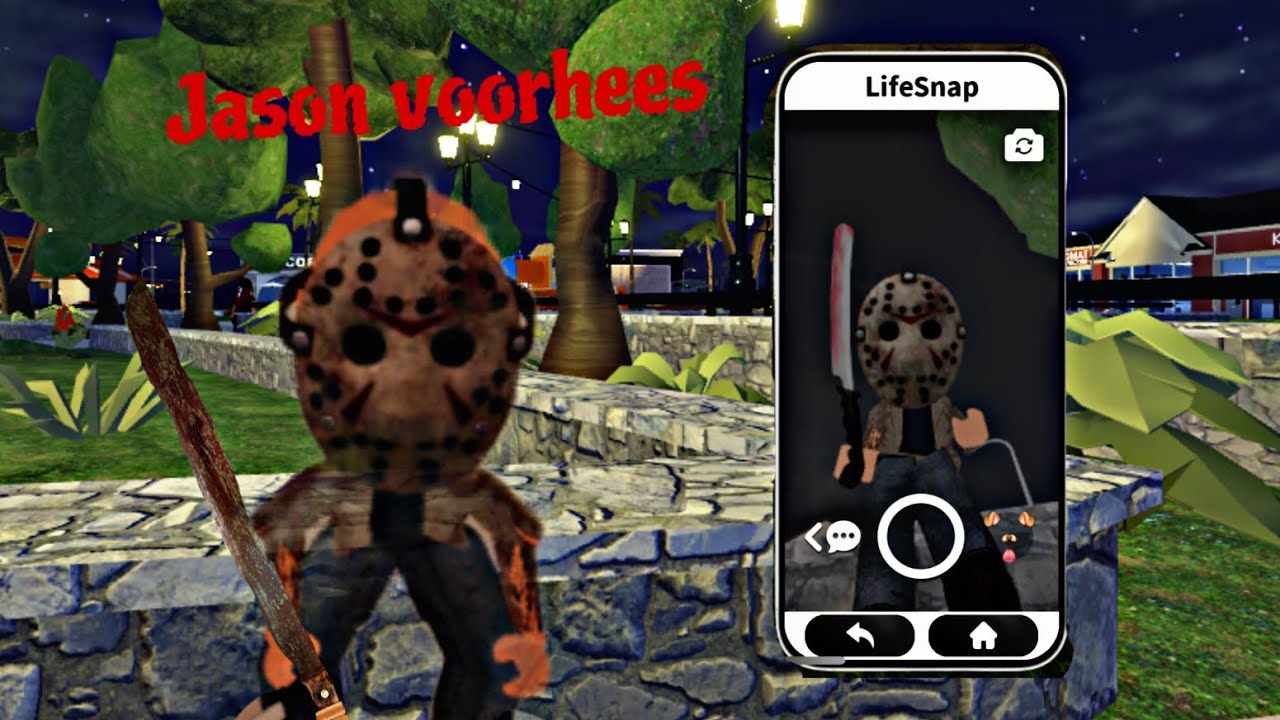 I BECAME JASON VOORHEES IN ROBLOX🔪!!BROOKHAVEN - YouTube