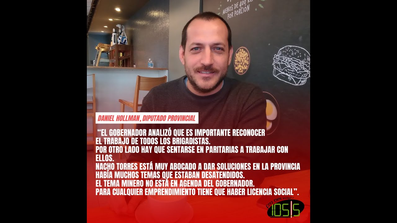 Daniel Hollman - Diputado Provincial - YouTube