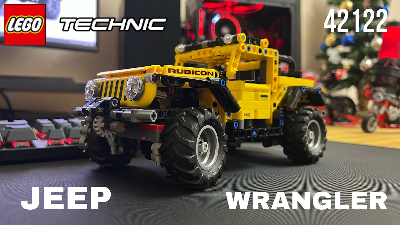 Lego Jeep Wrangler 42122 | Lego Technic | Speed Build | Lego Building ...