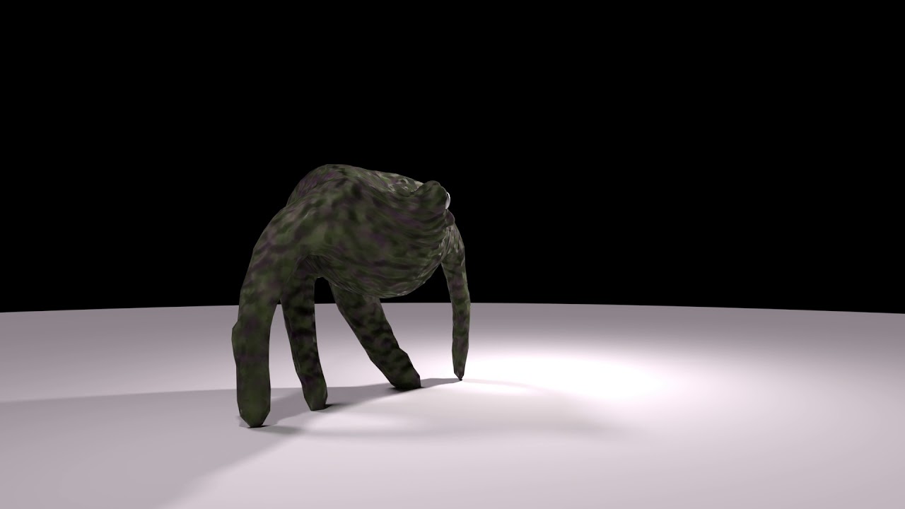Creature walk cycle - YouTube