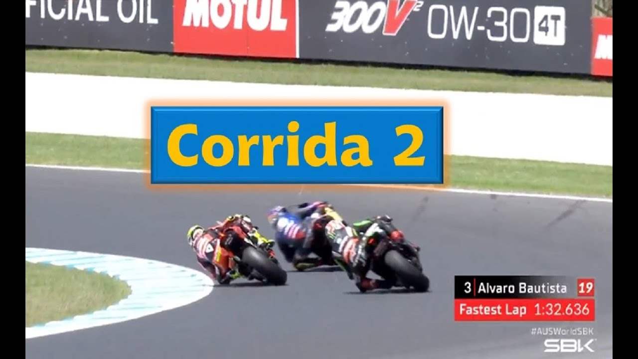 WSBK: GP da Austrália - #CORRIDA 2 AO VIVO - Phillip Island! - YouTube