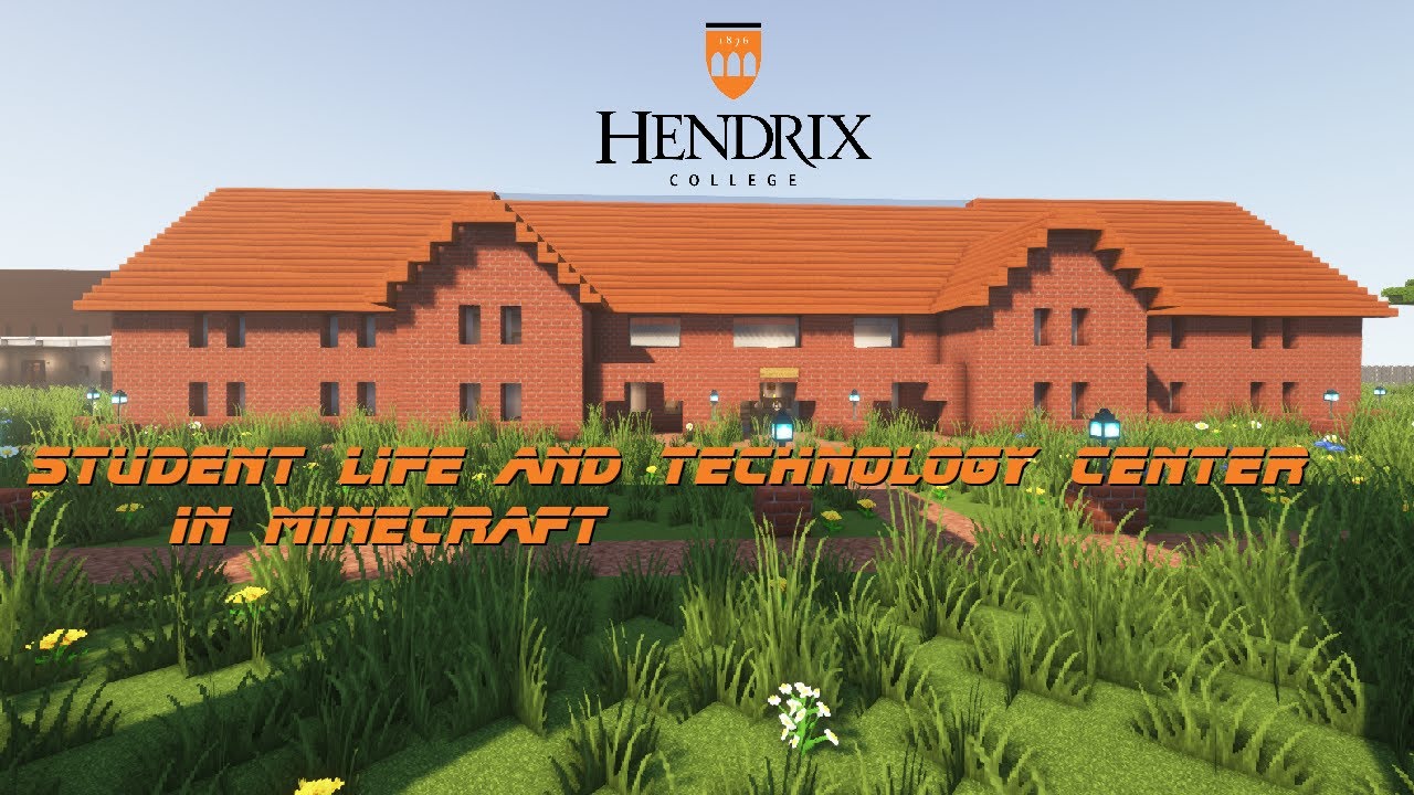 Hendrix College Student Life and Technology Center Minecraft Tour - YouTube