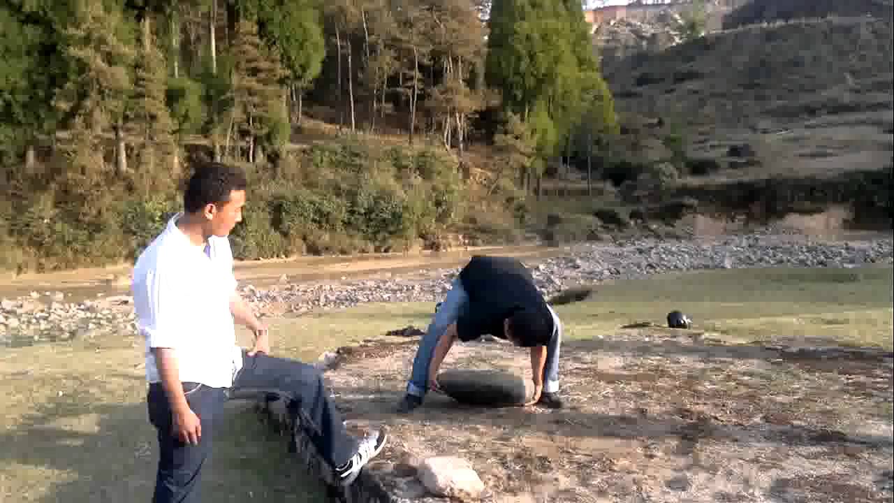 Stone lifting complitition held at Shillong. - YouTube