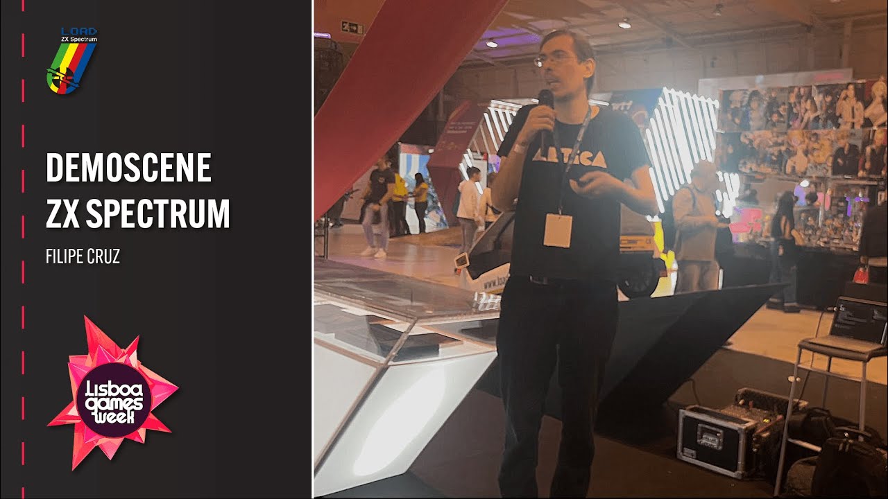 LGW 22: "Demoscene ZX Spectrum" - Filipe Cruz - YouTube