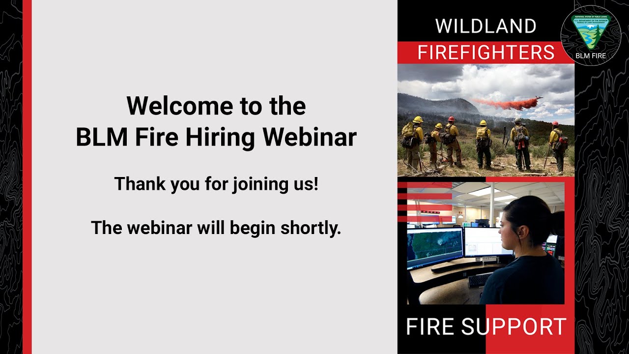 BLM Fire Hiring Webinar 2023 - YouTube