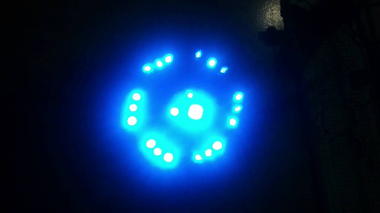 jugando con leds 2 - YouTube