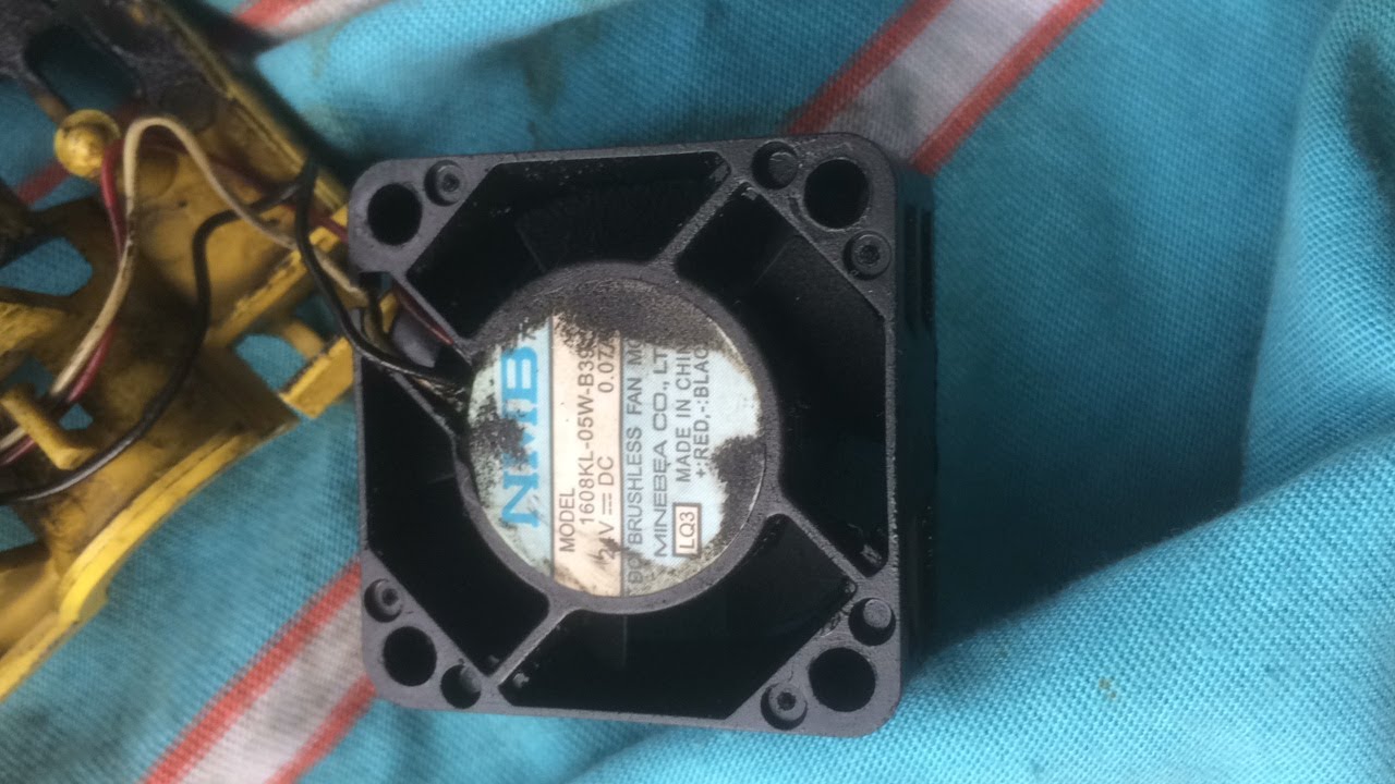 Fanuc 21i - Driver Fan Replacement - YouTube