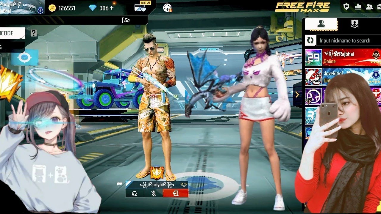 🇮🇳 Class Squad Rank🔥Priya Gamer😍 Free Fire 🔥 Gameplay Cute Girl 🔥 - YouTube