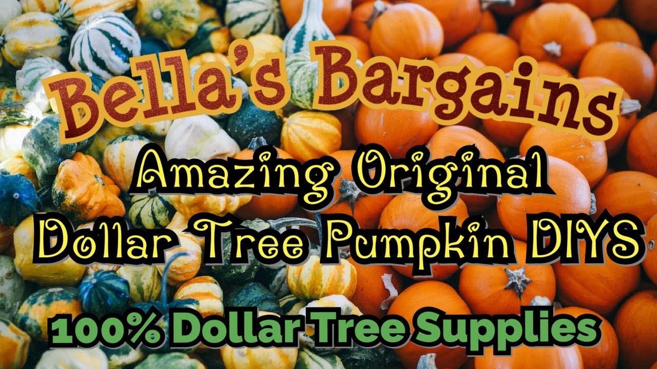 AMAZING ORIGINAL DOLLAR TREE DIYS, 100% Dollar Tree Supplies - YouTube