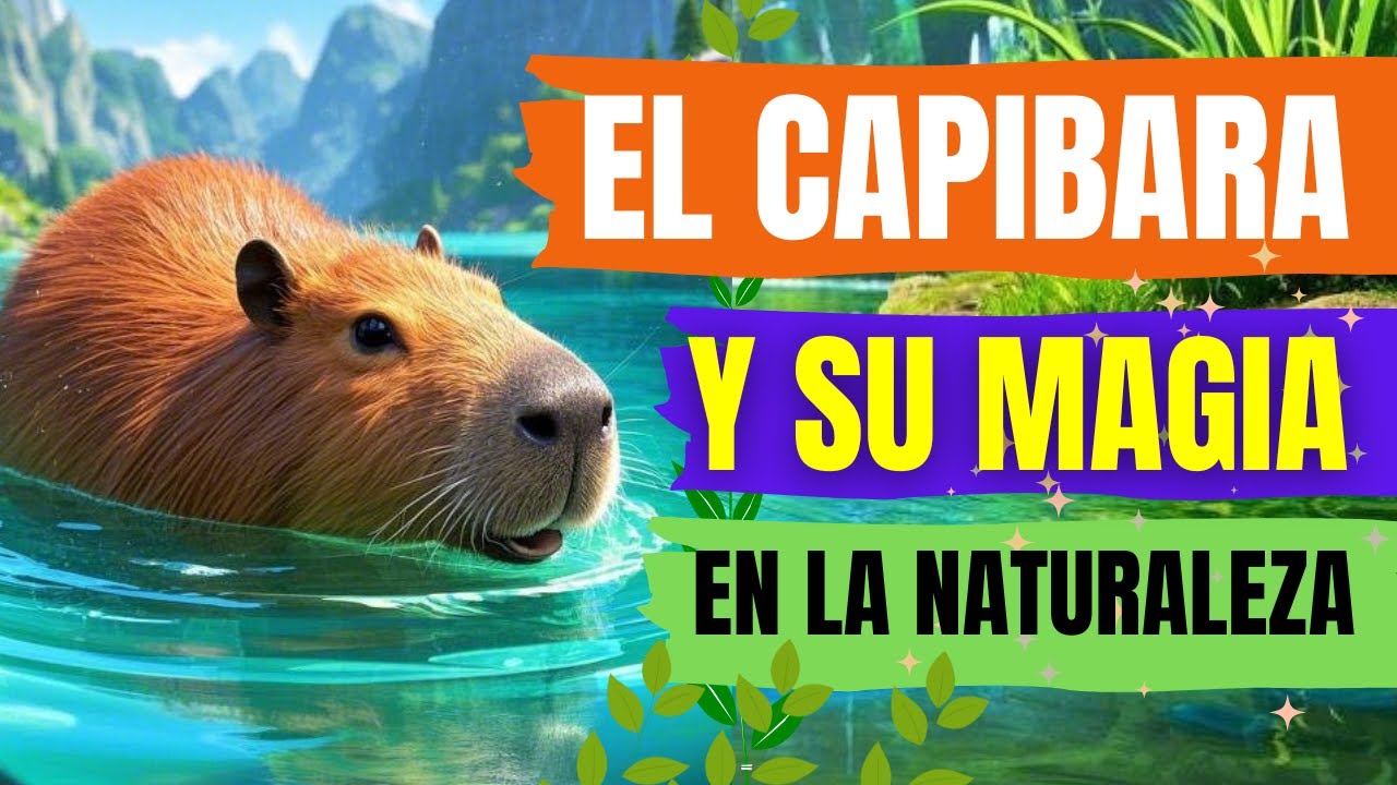 EL CAPIBARA Y SU MAGIA EN LA NATURALEZA 🌳 | Cuentos infantiles | Cuentos para dormir en español ...