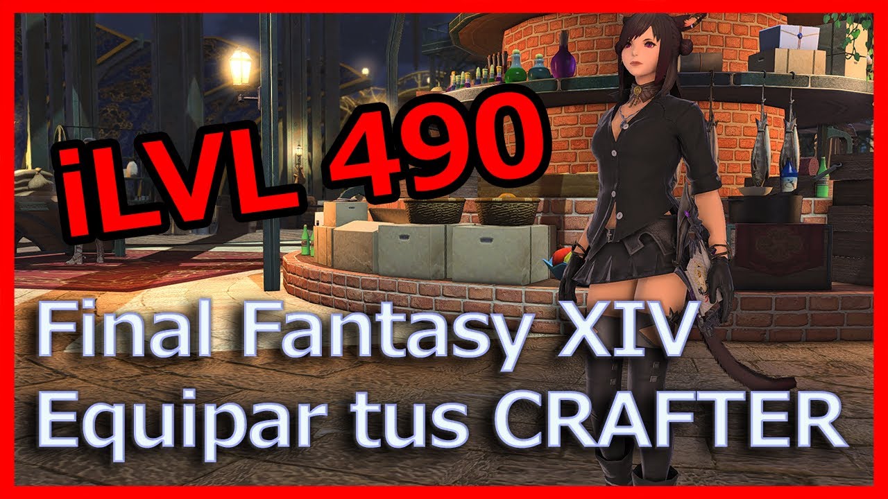 FFXIV: Cómo EQUIPAR tus CRAFTER y GATHERER | Guía de Progresión - YouTube