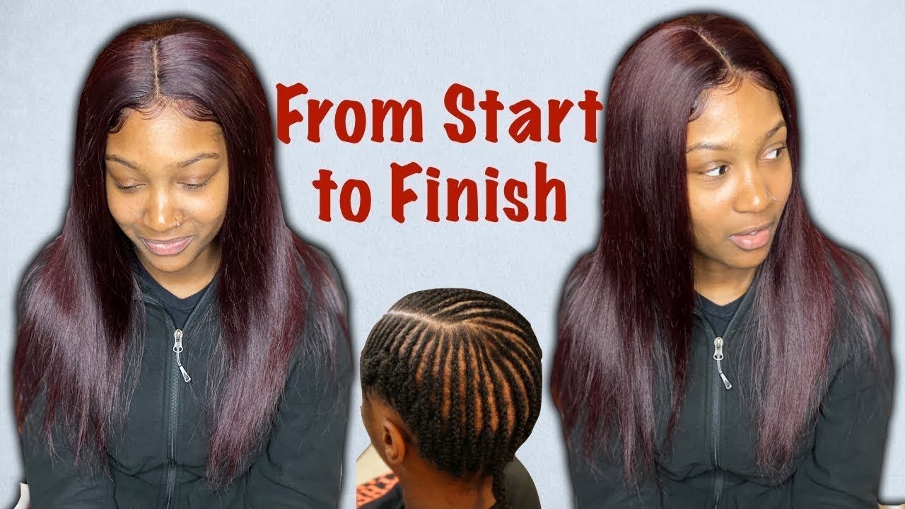 VERY DETAILED COLOR AND CLOSURE SEW IN INSTALL - YouTube