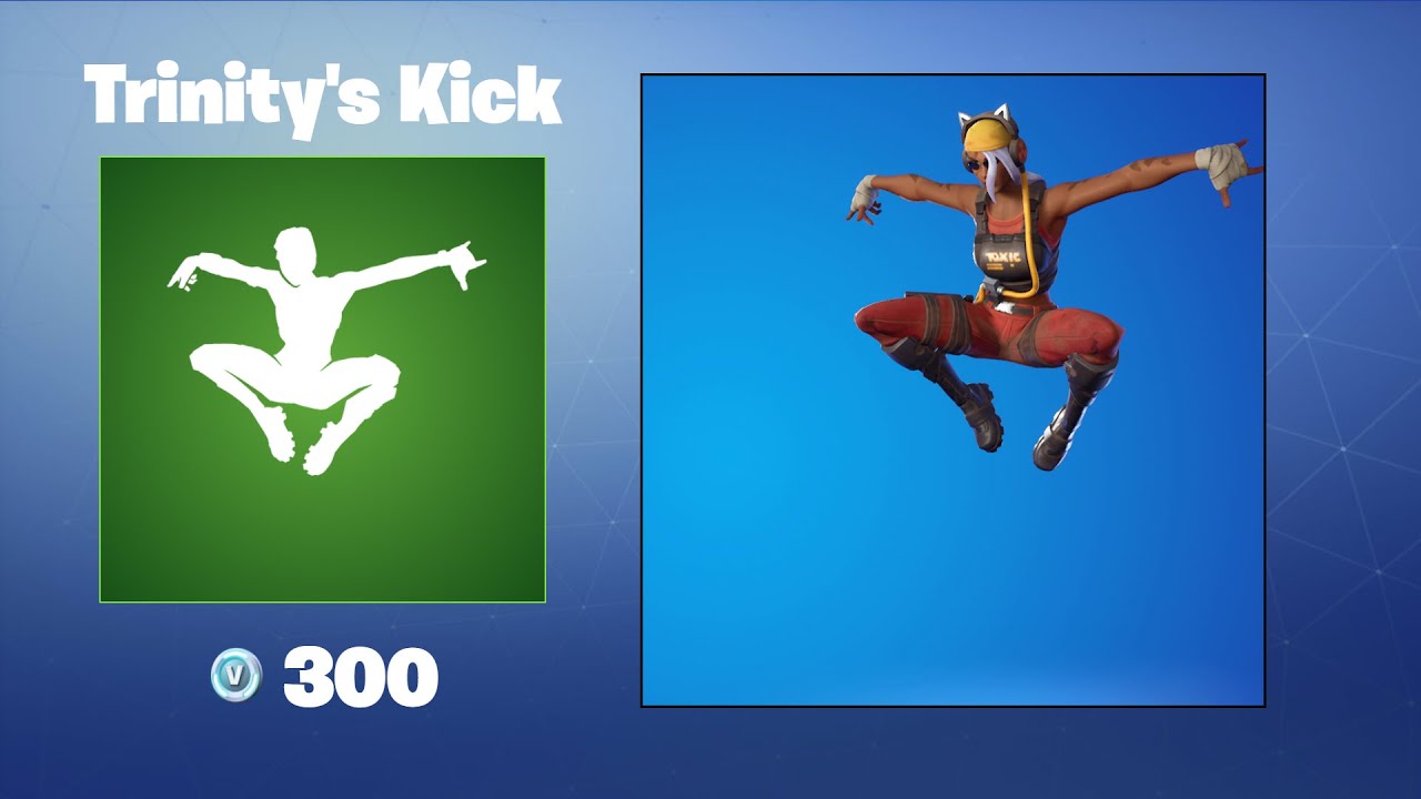 Trinity's Kick | Fortnite Emote - YouTube