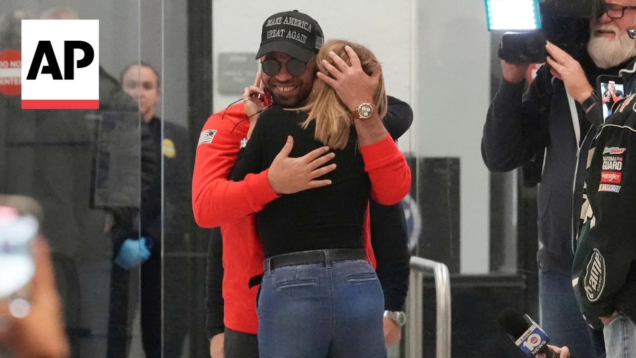 Former Proud Boys leader Enrique Tarrio arrives in Miami after Trump ...