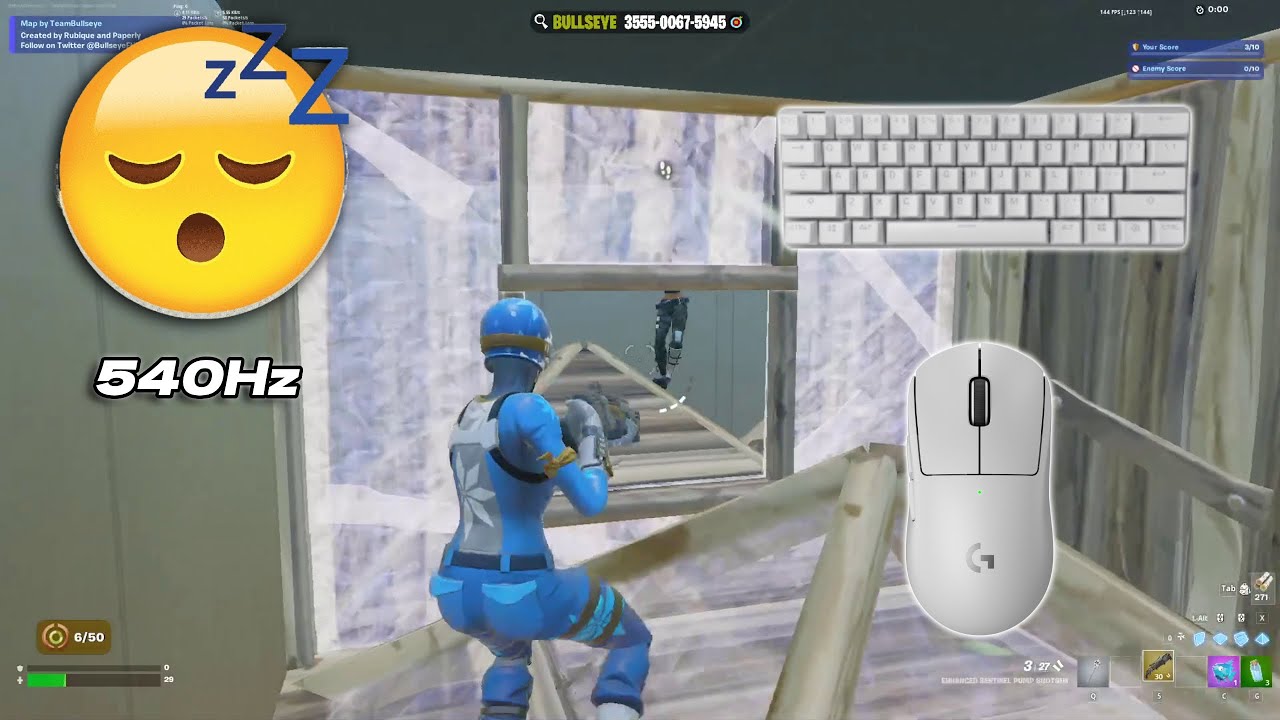 SteelSeries Apex Pro Mini ASMR 😴 1v1 Rapid Boxfights 📦Satisfying ...