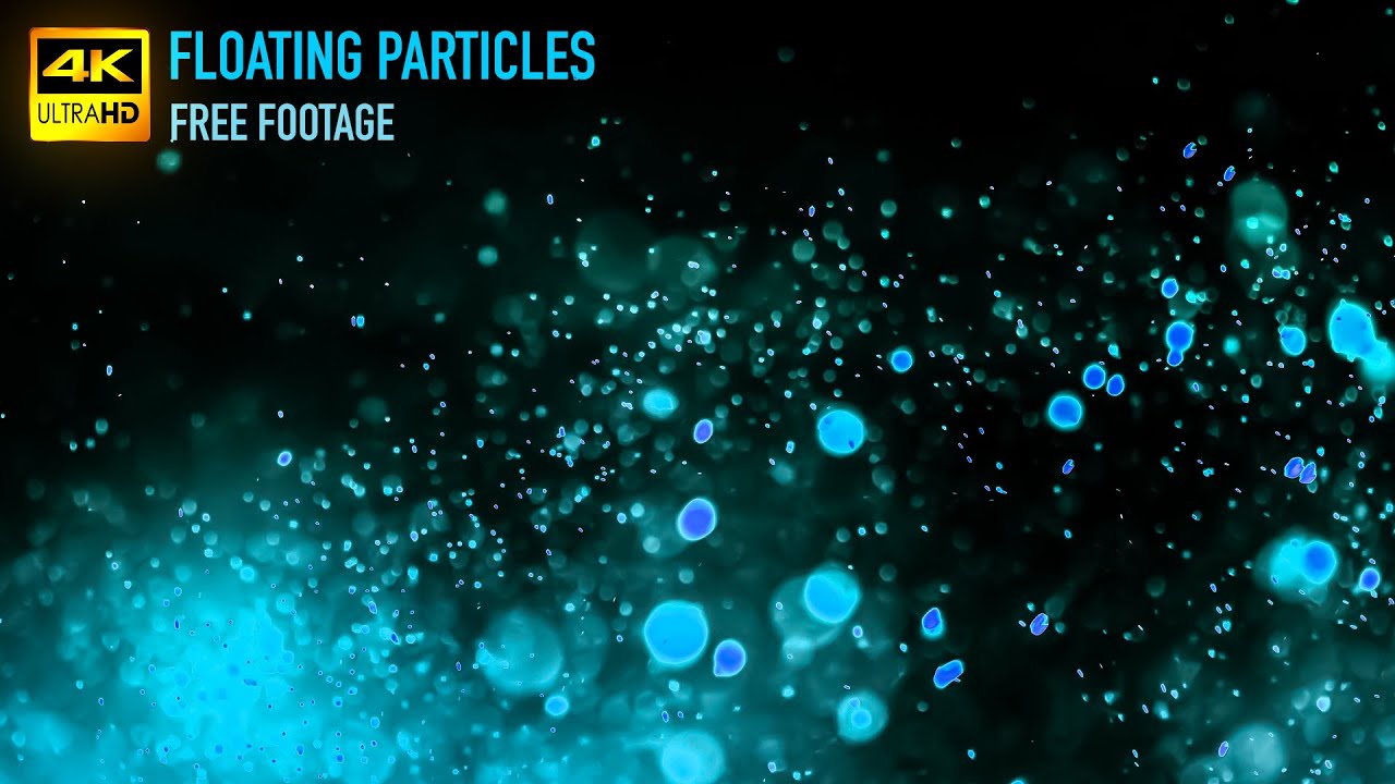 Floating Particles Footage in 4K - YouTube