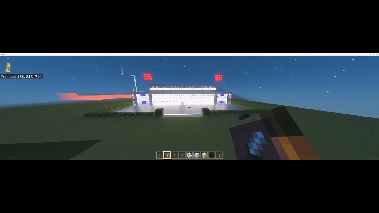 Minecraft Facility at night rtx pc ultra graphics,cheers ! - YouTube