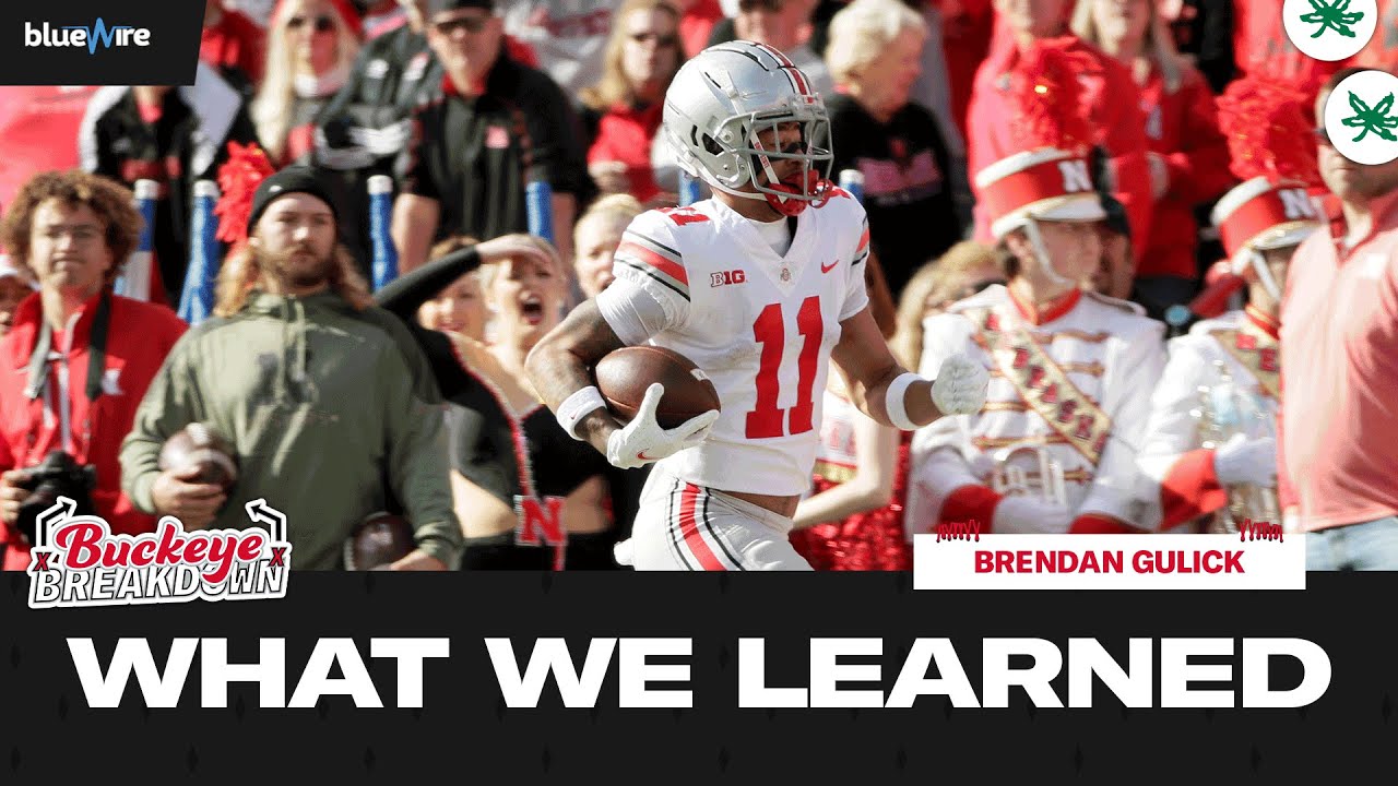 Ohio State: What We Learned From Buckeyes Win Over Nebraska - YouTube