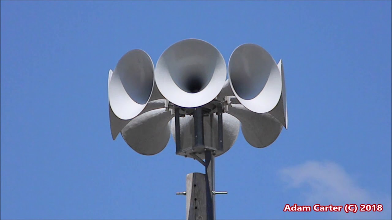 ASC T-121 | Alert | Princeton, TX (Siren Test) 8/1/18 - YouTube