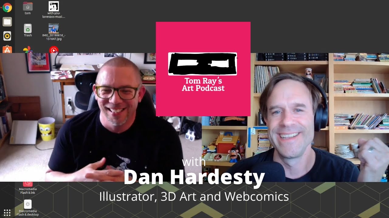 Dan Hardesty: Illustrator, 3D Art and Webcomics - Tom Ray's Art Podcast ...