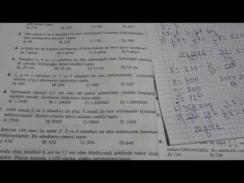 6-cı sinif qiymətləndirmə səh 22 izahı