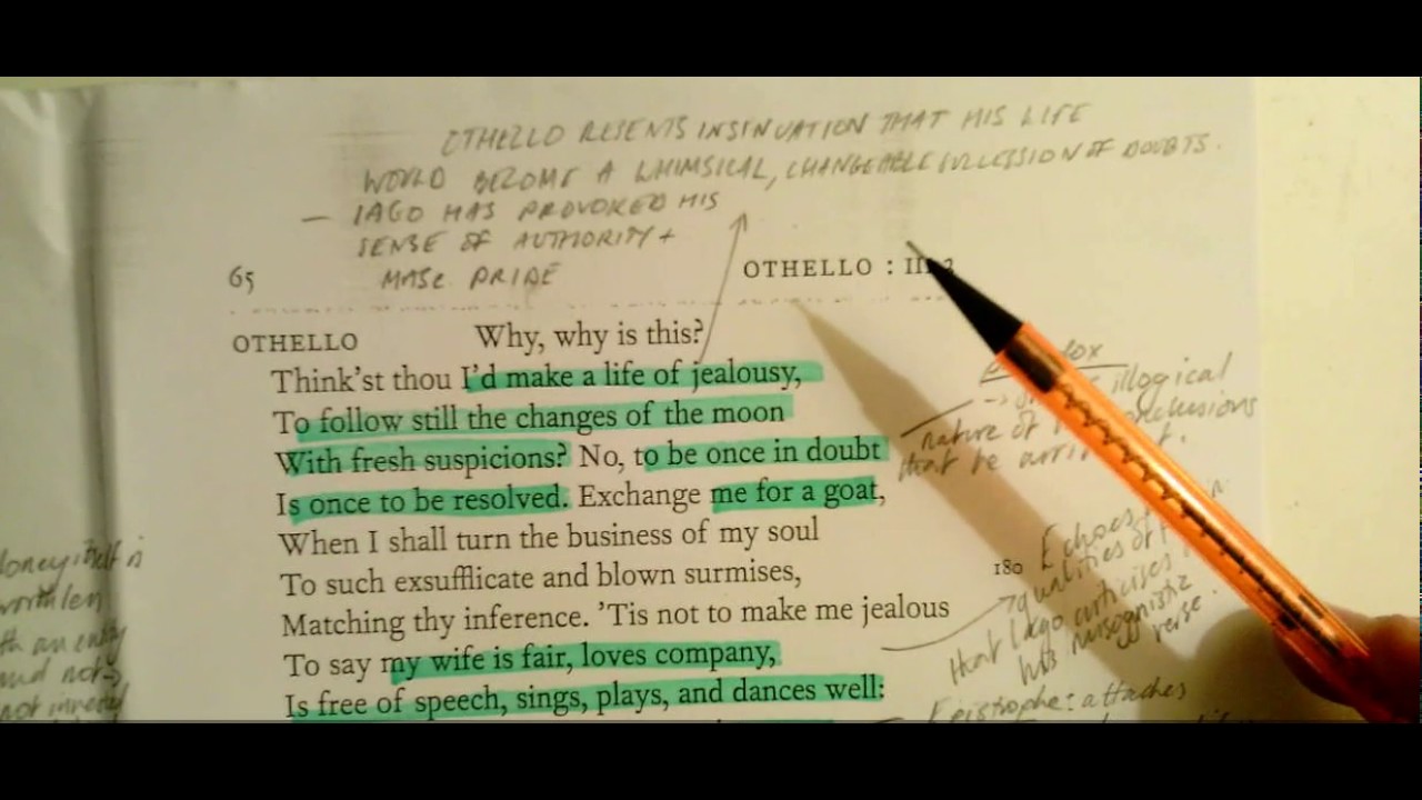 Act 3 Scene 3 close reading: lines 170 202 - YouTube