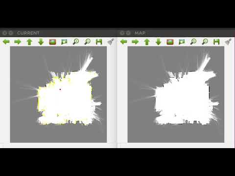 Map generation using 2D LiDAR - YouTube