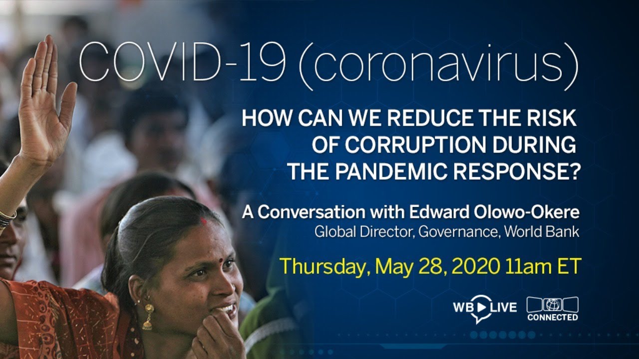 How can we Reduce the Risk of Corruption during the Pandemic Response ...