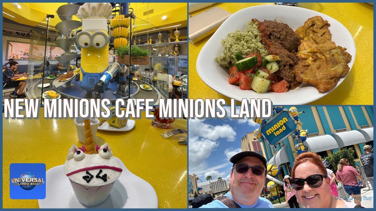 Minion Cafe At Universal Studios Orlando | Almost Perfect Except For ...