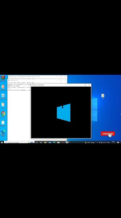 draw windows logo in python | python turtle graphics tutorials #shorts #youtube - YouTube