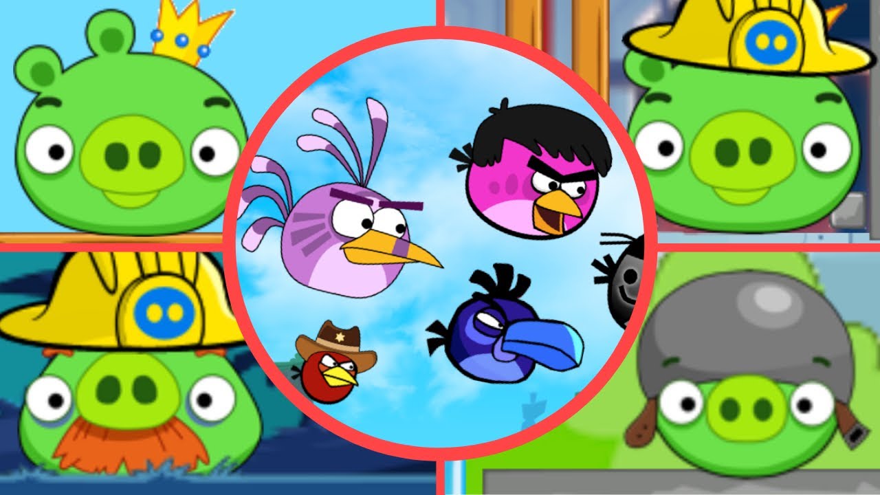 Angry Birds OCs Beta 5 - All Bosses (Luta dos Bosses) - YouTube