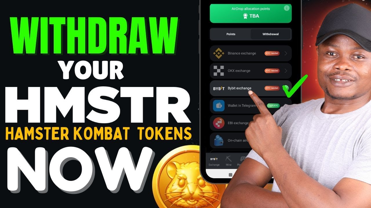How to Withdraw Hamster Kombat Tokens: $HMSTR Withdrawal Update | Do ...