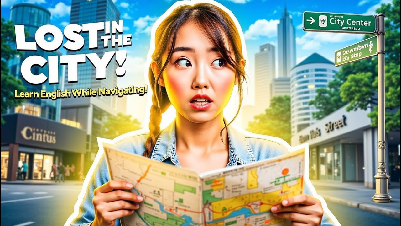 Lost in the City | Learn English | Improve your English - YouTube