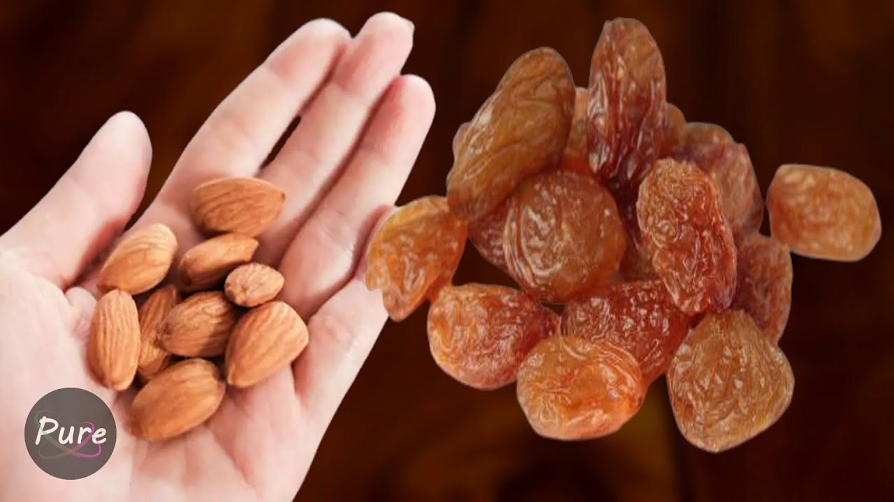 Almond mix Raisins, Honey and you will thank me - simple recipe - YouTube