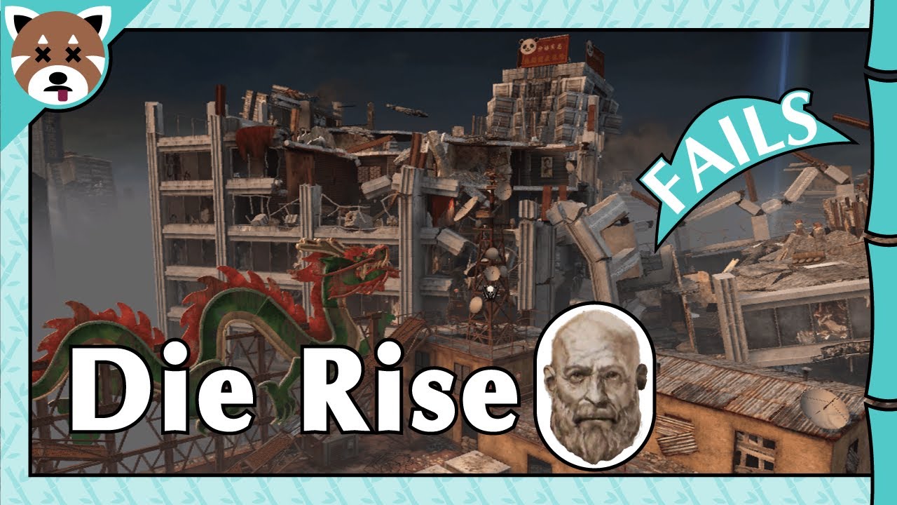 COD Zombies Fails: Die Rise (Maxis - Uncut) - YouTube