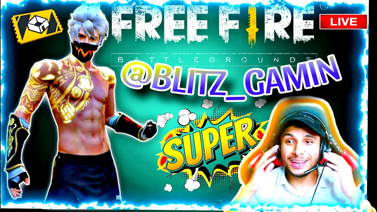 🔴LIVE FREE FIRE 🫡 @ BLITZ_GAMIN - YouTube