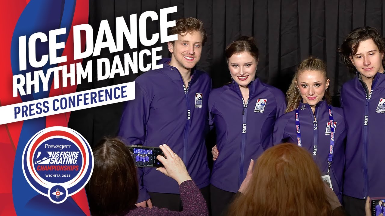 Championship Rhythm Dance Press Conference | 2025 Prevagen U.S. Figure ...