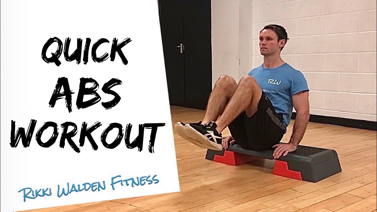 Abs Workout With Just a Step Box (part 3) - YouTube