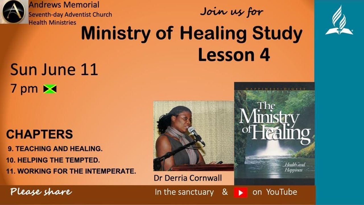 Ministry of Healing Study || Lesson 4 || June 11, 2023 - YouTube