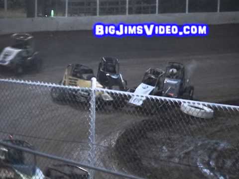 Shellhammer's Speedway Wingless 270 Micro Highlights 6-25-14 - YouTube