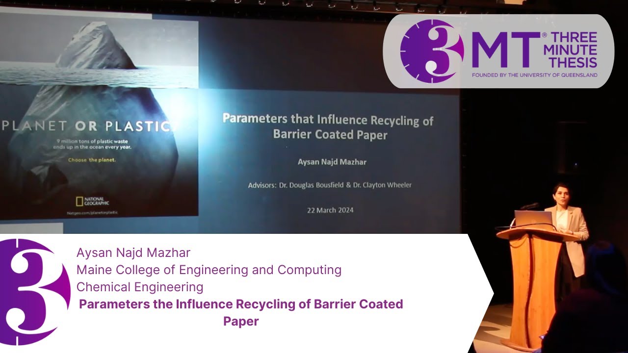 3-Minute Thesis Competition (3MT) 2024- Aysan Najd Mazhar - YouTube