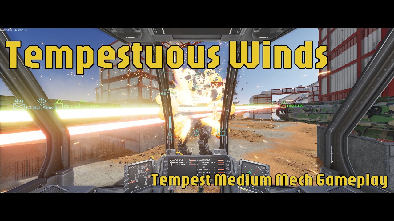 Tempestuous Winds | Engines of Destruction | Tempest Medium Mech - YouTube