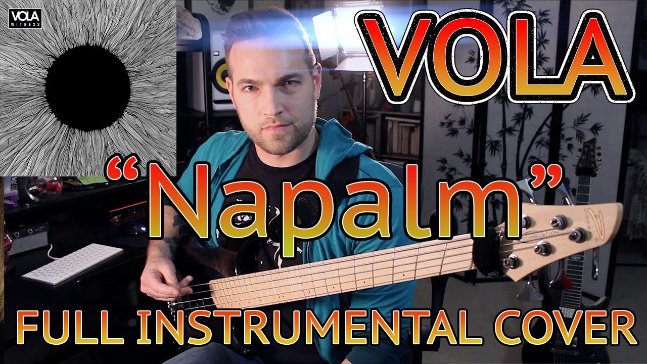 VOLA | Napalm (Full Guitar/Bass/Instrumental Cover) + TABS - YouTube