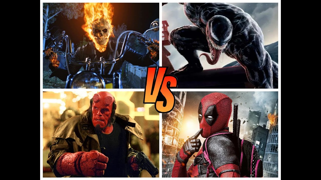 Ghost Rider vs Venom vs Hellboy vs Deadpool ¿Quien Gana? (leer la ...