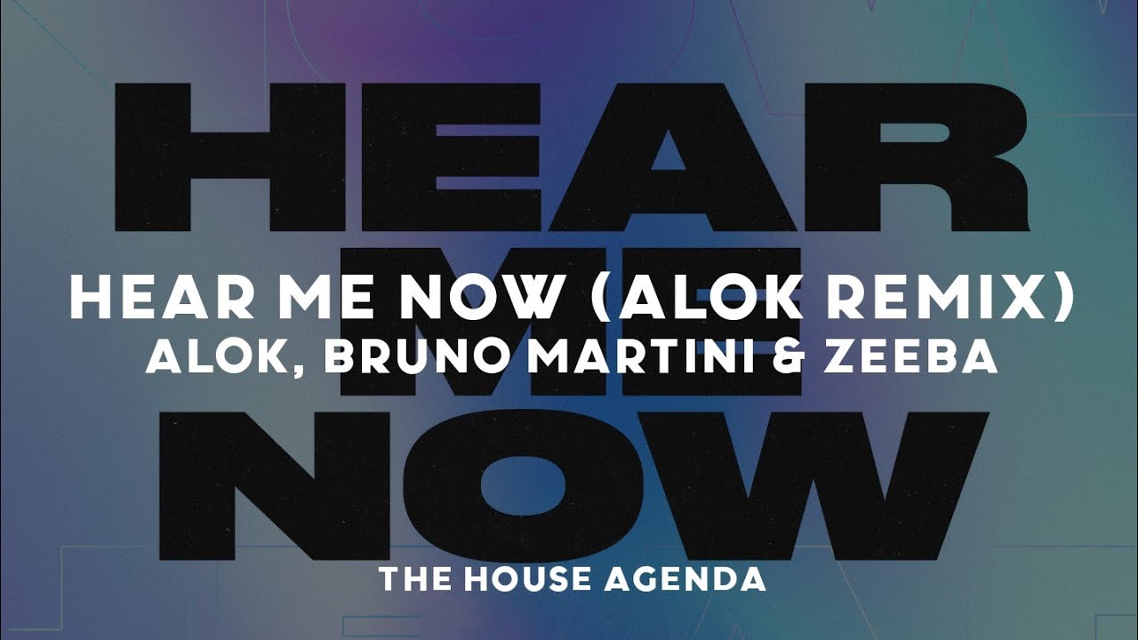 Alok, Bruno Martini & Zeeba - Hear Me Now (Alok Remix) - YouTube